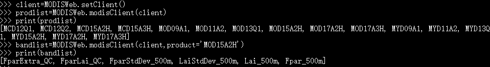 Modis数据的简介和下载(番外篇)——modis Web Service的python客户端应用 Giserdaishaoqings Blog