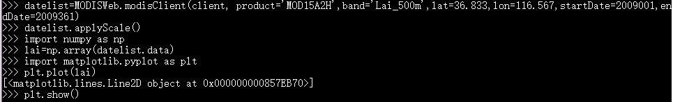 Modis数据的简介和下载(番外篇)——modis Web Service的python客户端应用 Giserdaishaoqings Blog